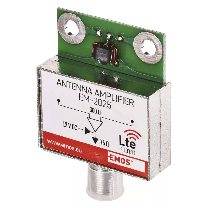 EMOS J5802, Antenna előerősítő 25dB VHF/UHF - Legrandáruház- Legrand t